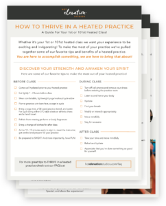 New Students - Hot Elevation Studios